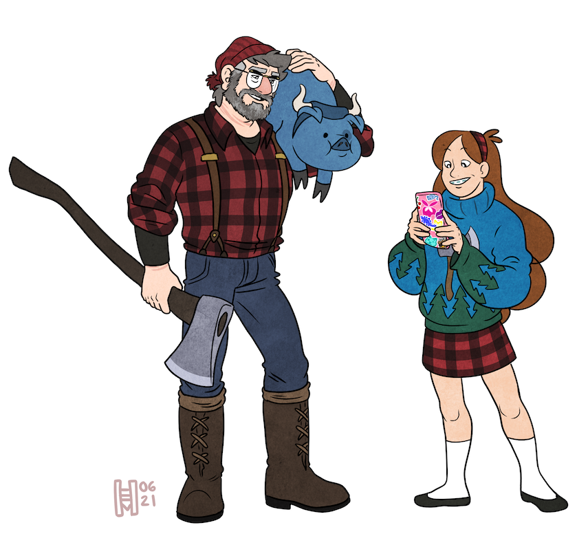 Paul Bunyan Costume Axe