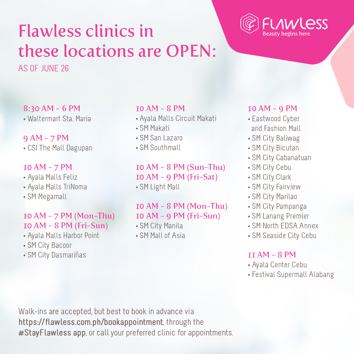 Flawless Clinic Logo