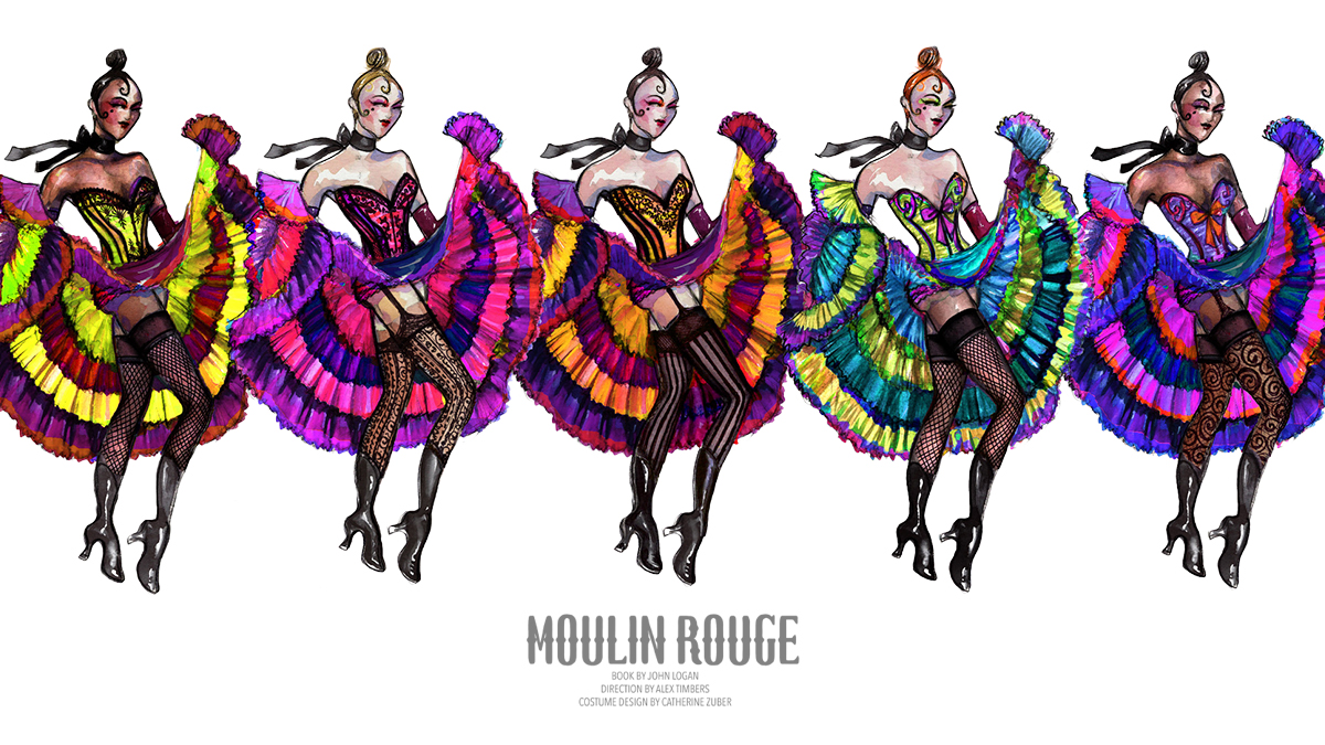 Moulin Rouge Can Can Costume