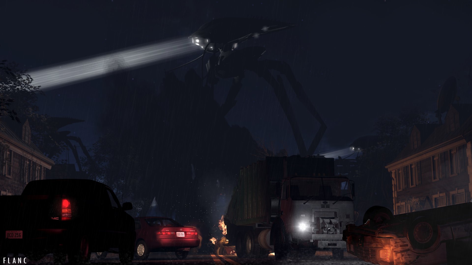 Tripod War Of The Worlds Wallpaper