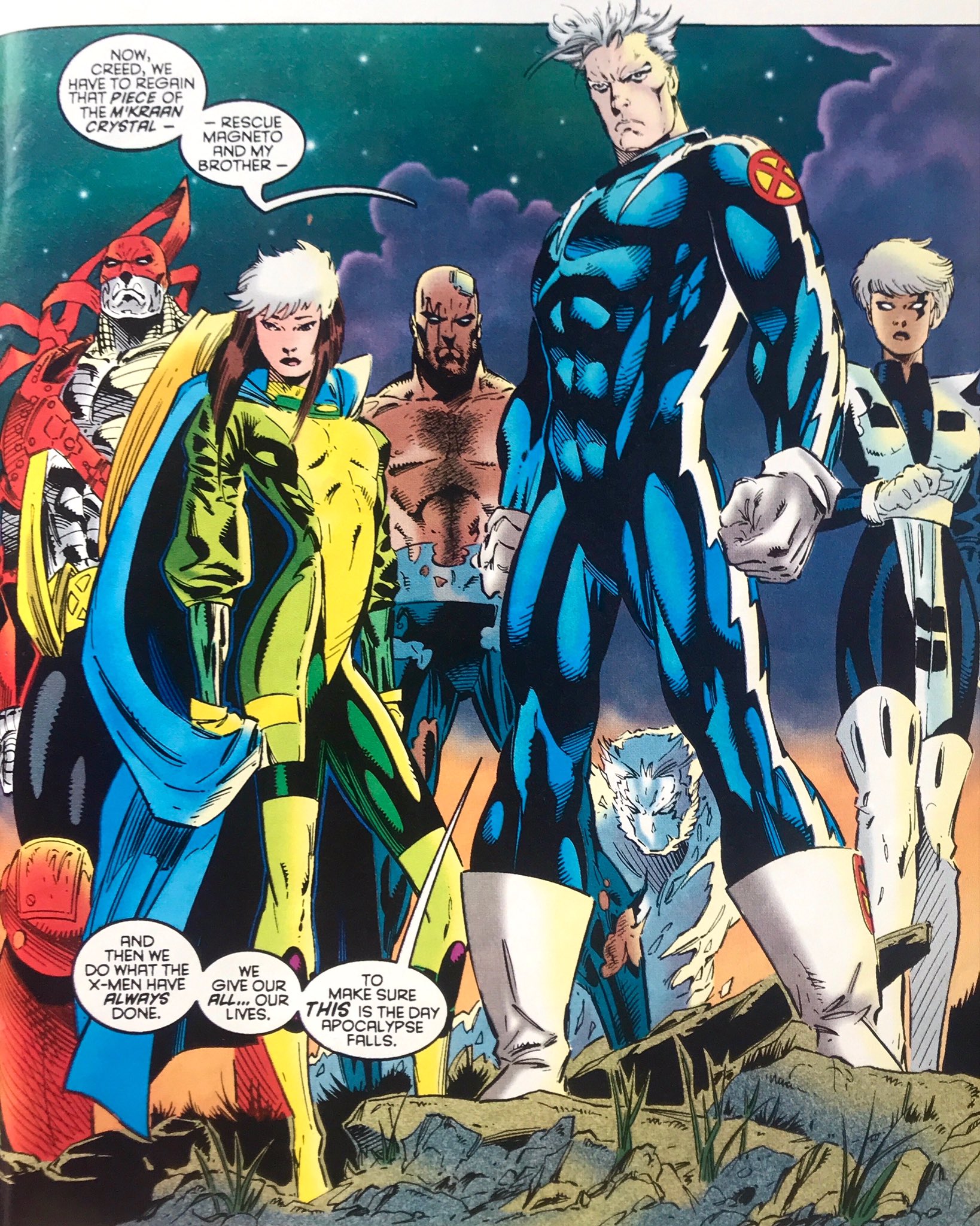 Quicksilver X Men Comic