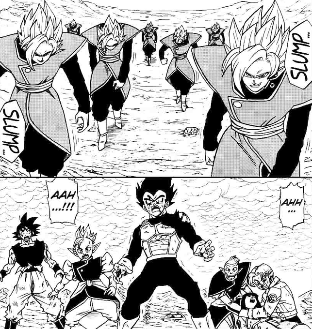 Army Of Merged Zamasu Clones Approac.. | Dragon Ball Manga Panels さんの ...