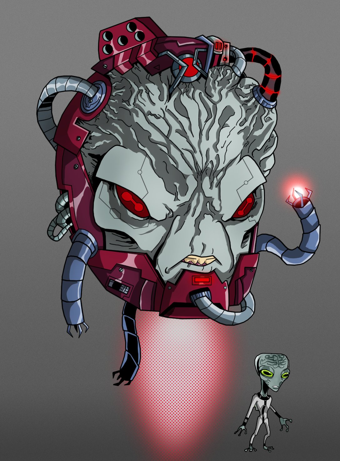 Ben 10 Ultimate Alien Ultimate Greymatter