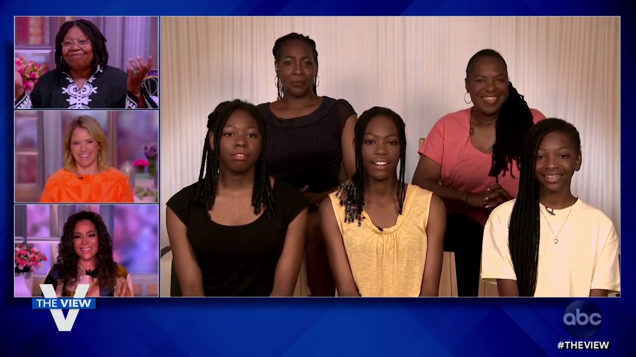 The View on Twitter: "TRACK SISTERS SURPRISE: The track-star Sheppard ...