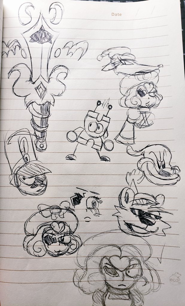 「Some doodles & Hariet Enjoy💙🐊 」🧇ᗯᗩᖴᖴ🧇の漫画