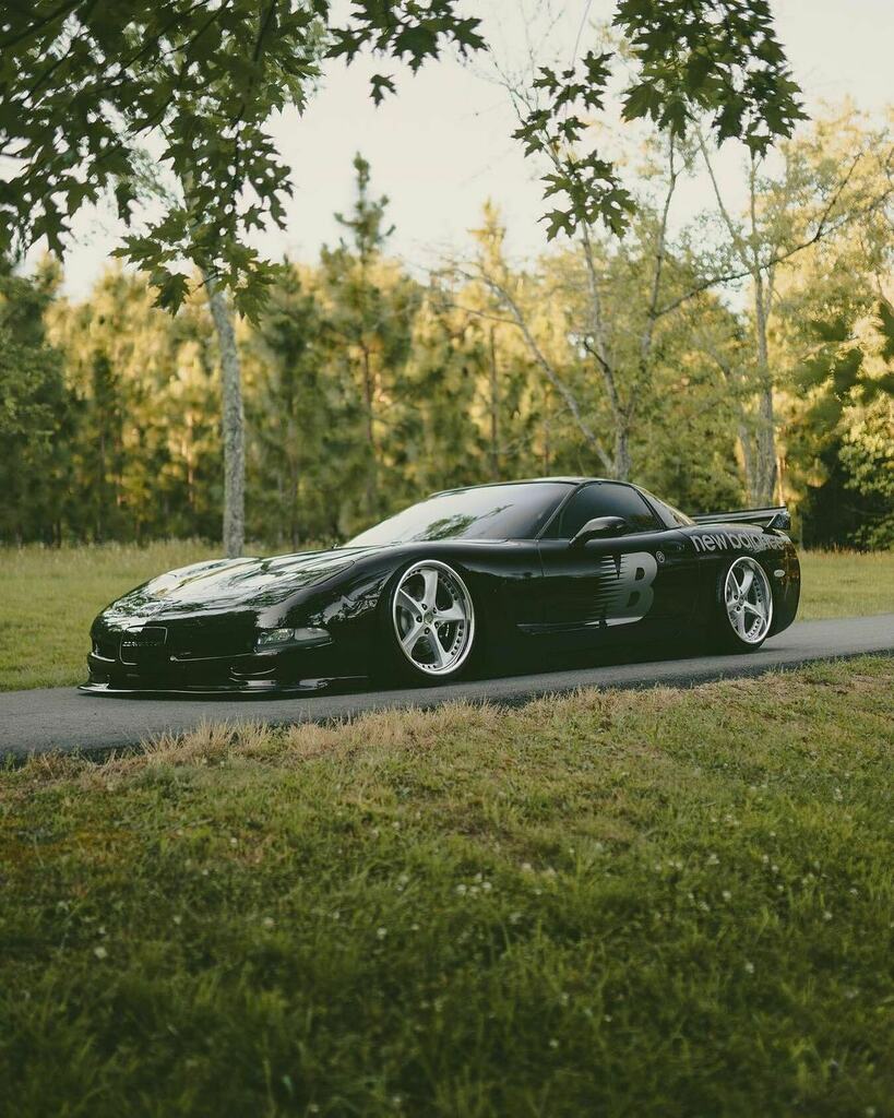 Stanced C5 Corvette