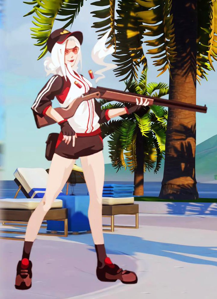 Naeri X 나에리 💙 on Twitter: "Overwatch Summer Games Ashe 'Shooting' New Skin Concept 🎯 🎨Artist ...