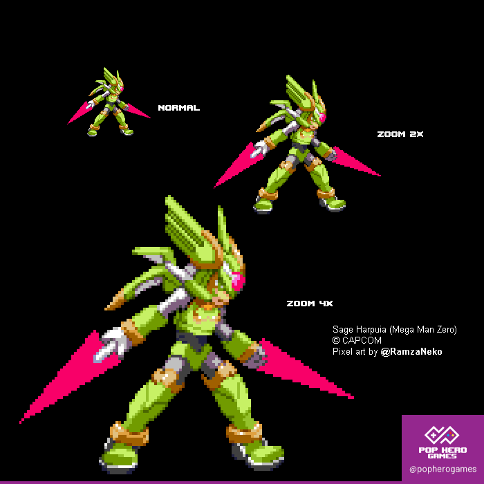 Megaman Zero Harpuia Sprite