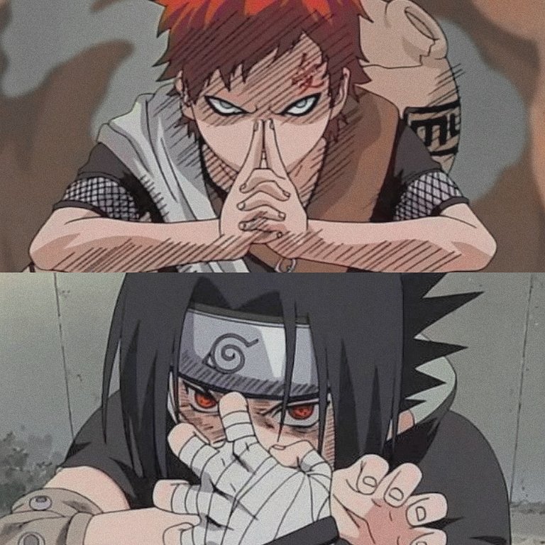 Sasuke Vs Gaara Chunin Exams