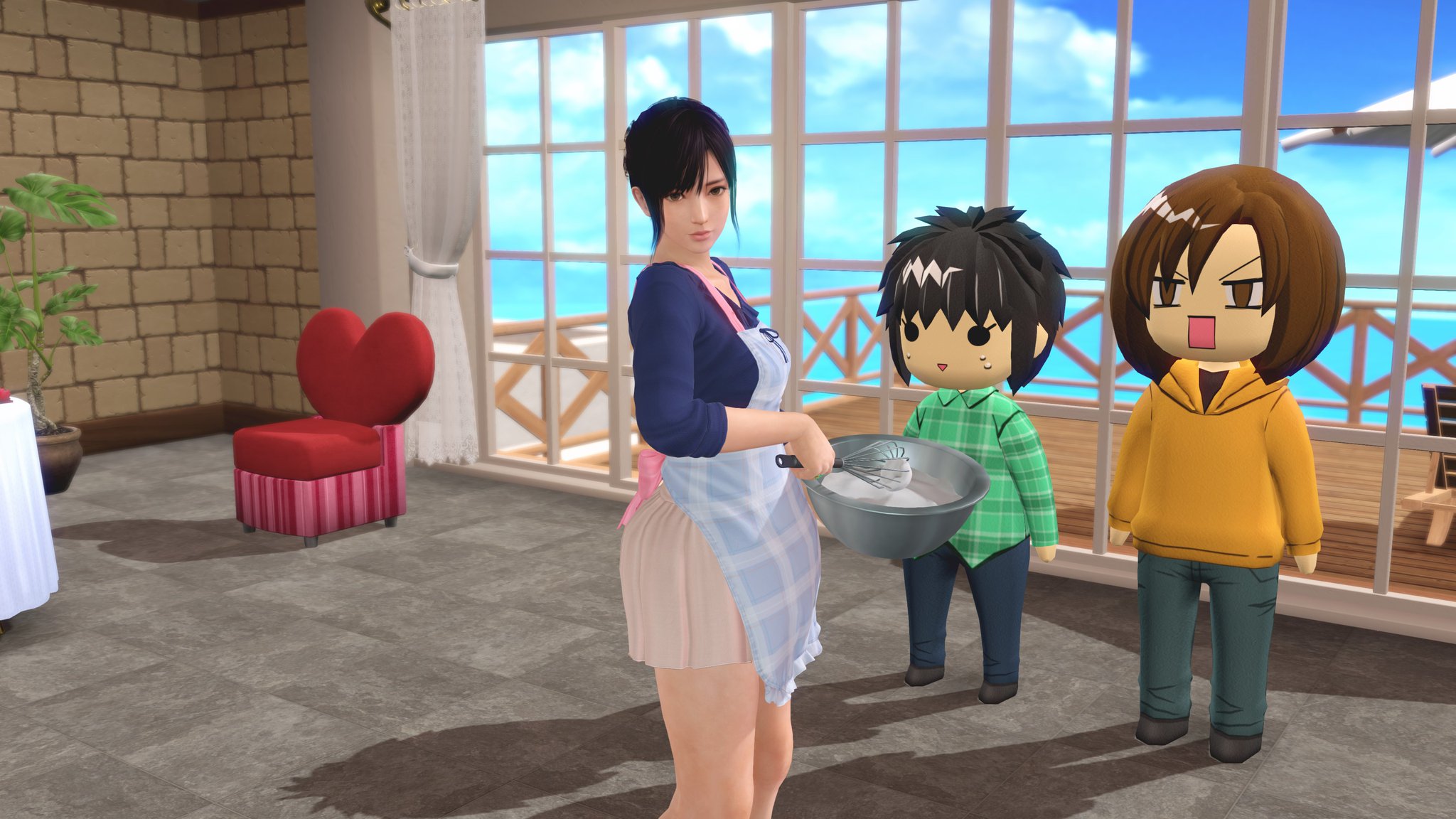 Doaxvv Karl On Twitter システムキッチンの前でポーズを取らせると、消える件、仕様だそうです😒 キッチンの前でこの小
