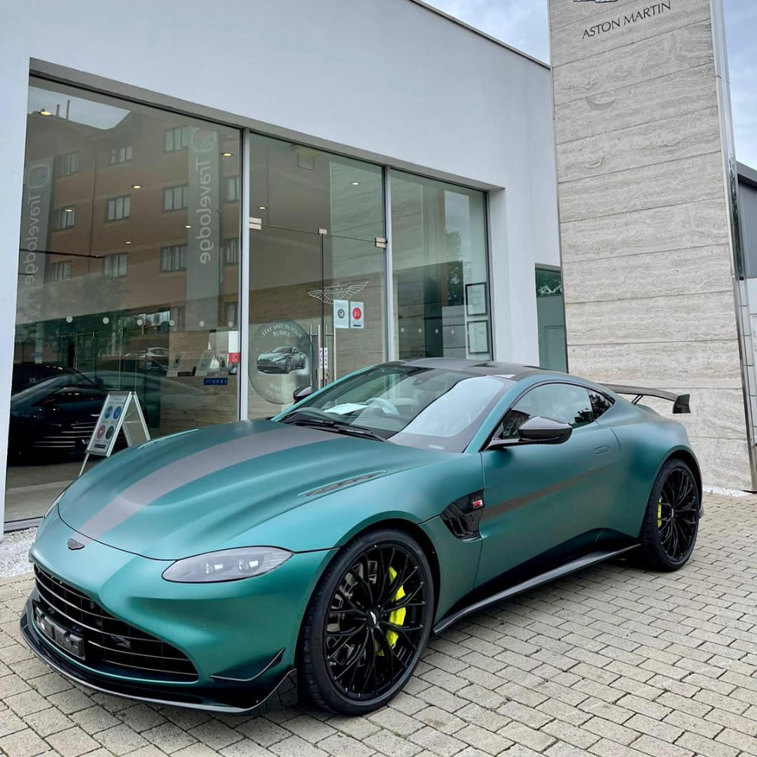 Viridian Green Aston Martin