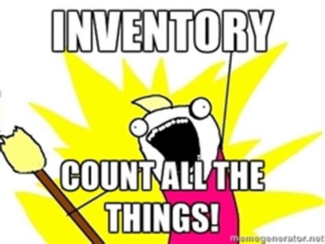 Inventory Count Funny