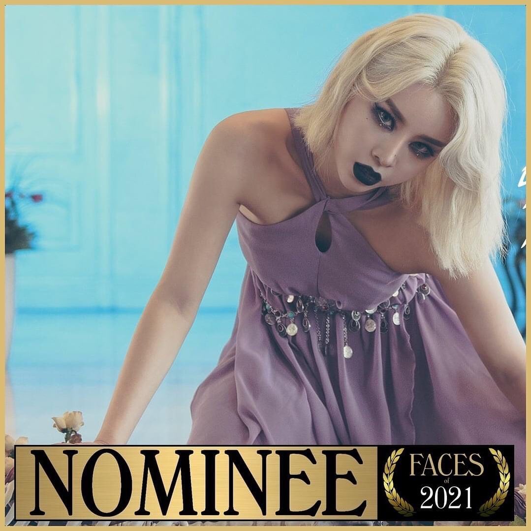 nugu promoter on Twitter: "Pink Fantasy's SeeA has been nominated as one of the faces of 2021 by ...
