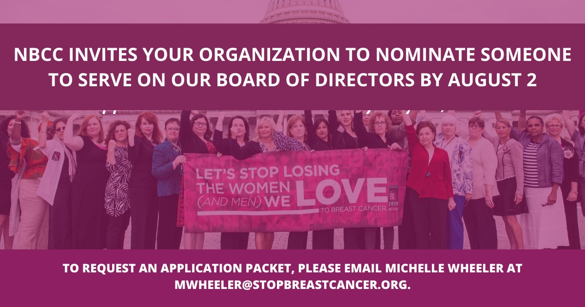 Statement to Capitol Hill: NBCC and Our Democracy - National Breast ...