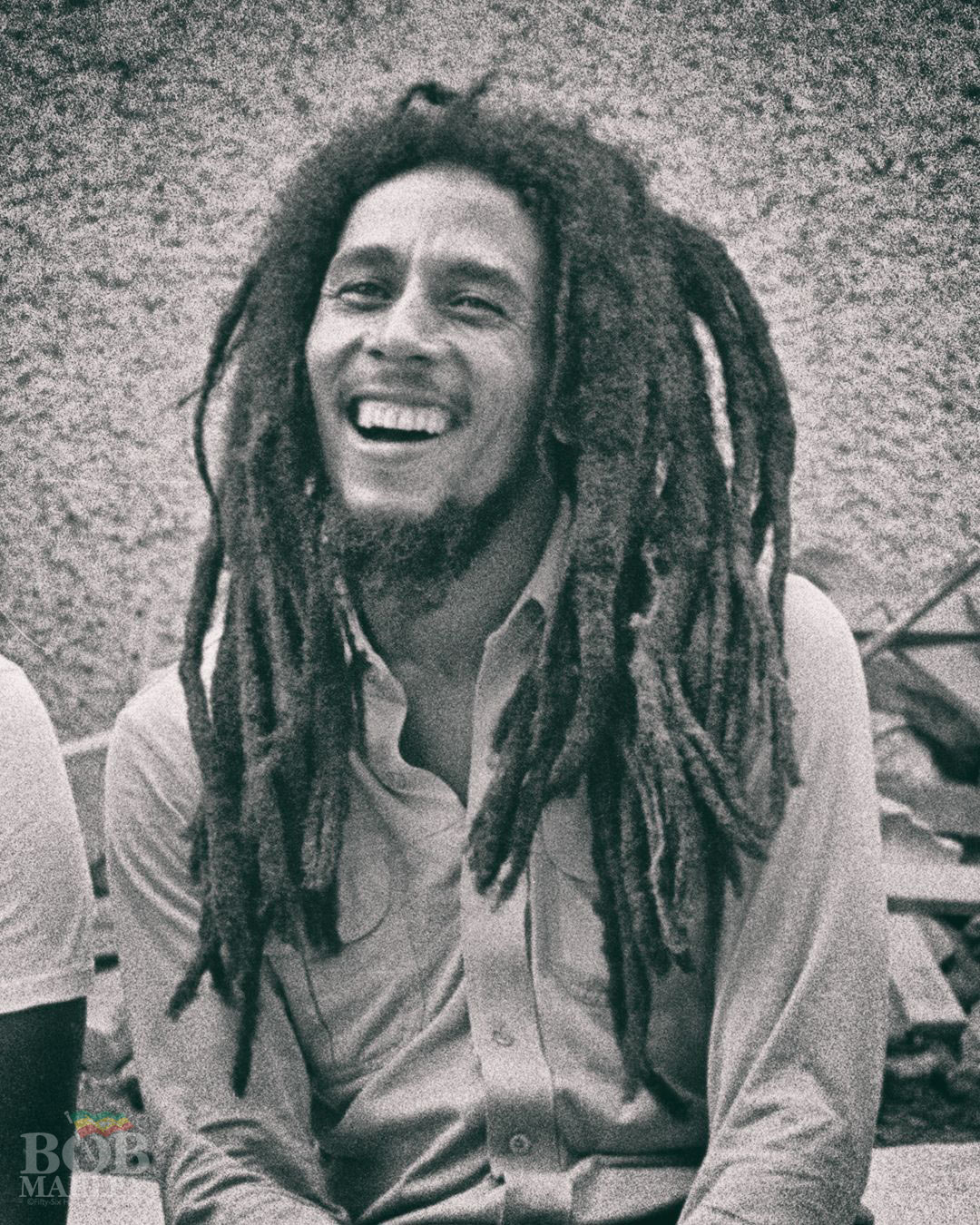Bob Marley Smiling