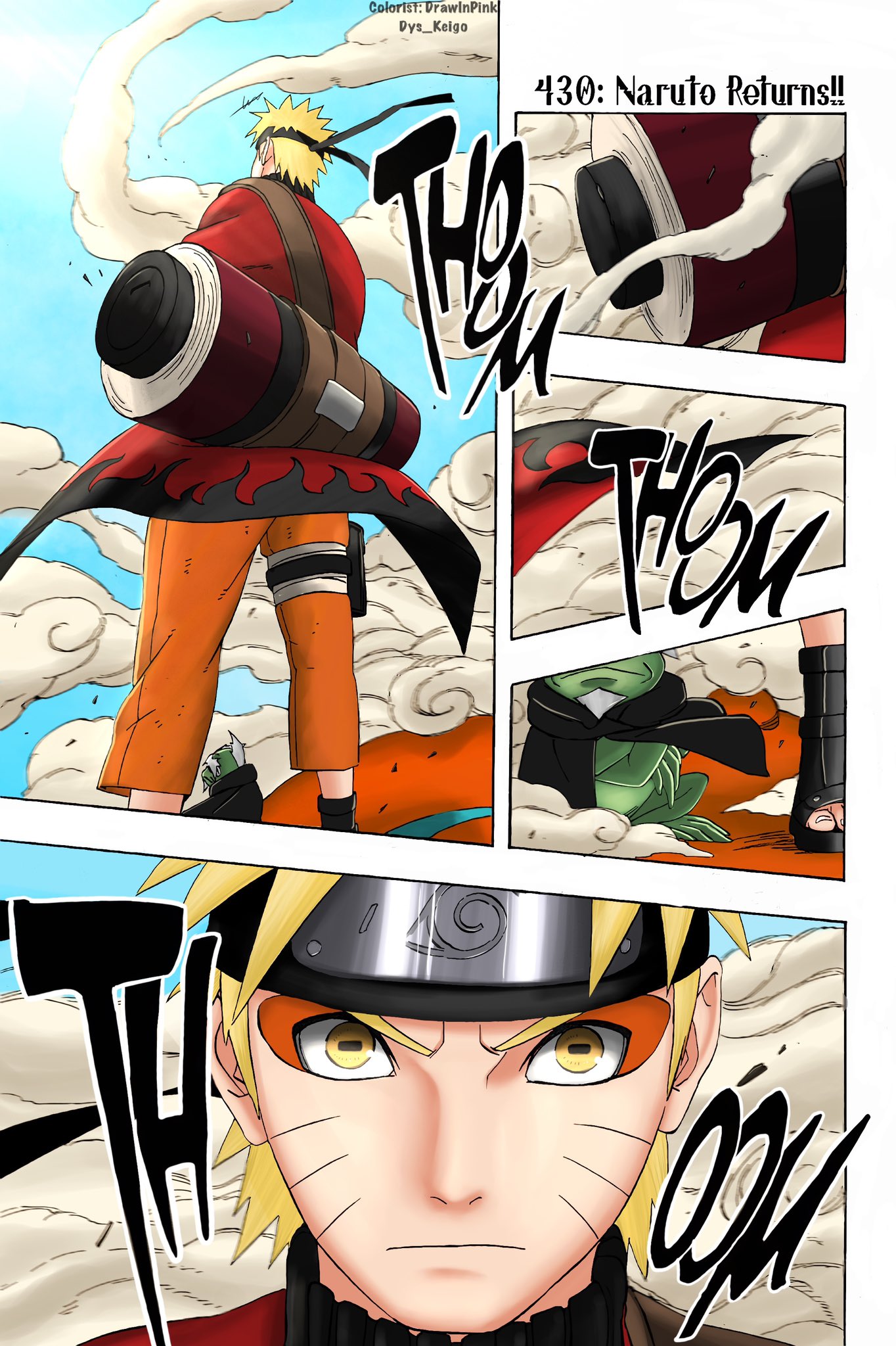 Naruto Shippuden Manga Color