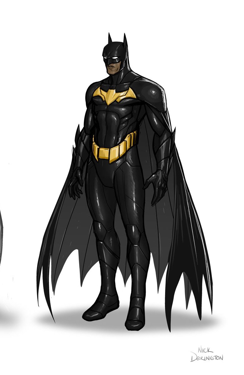 Batsuit Concept Art