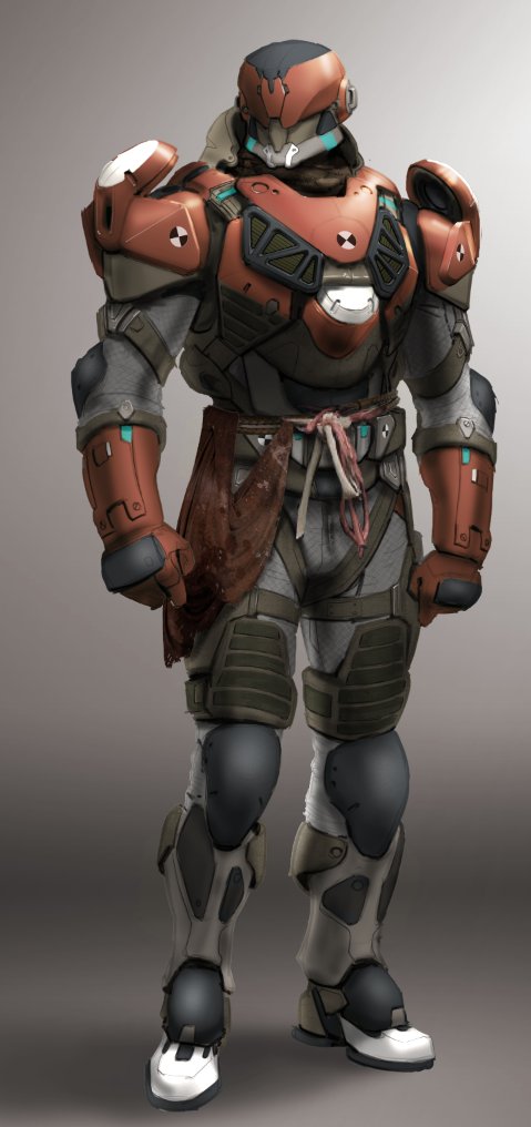 Destiny Titan Concept Art