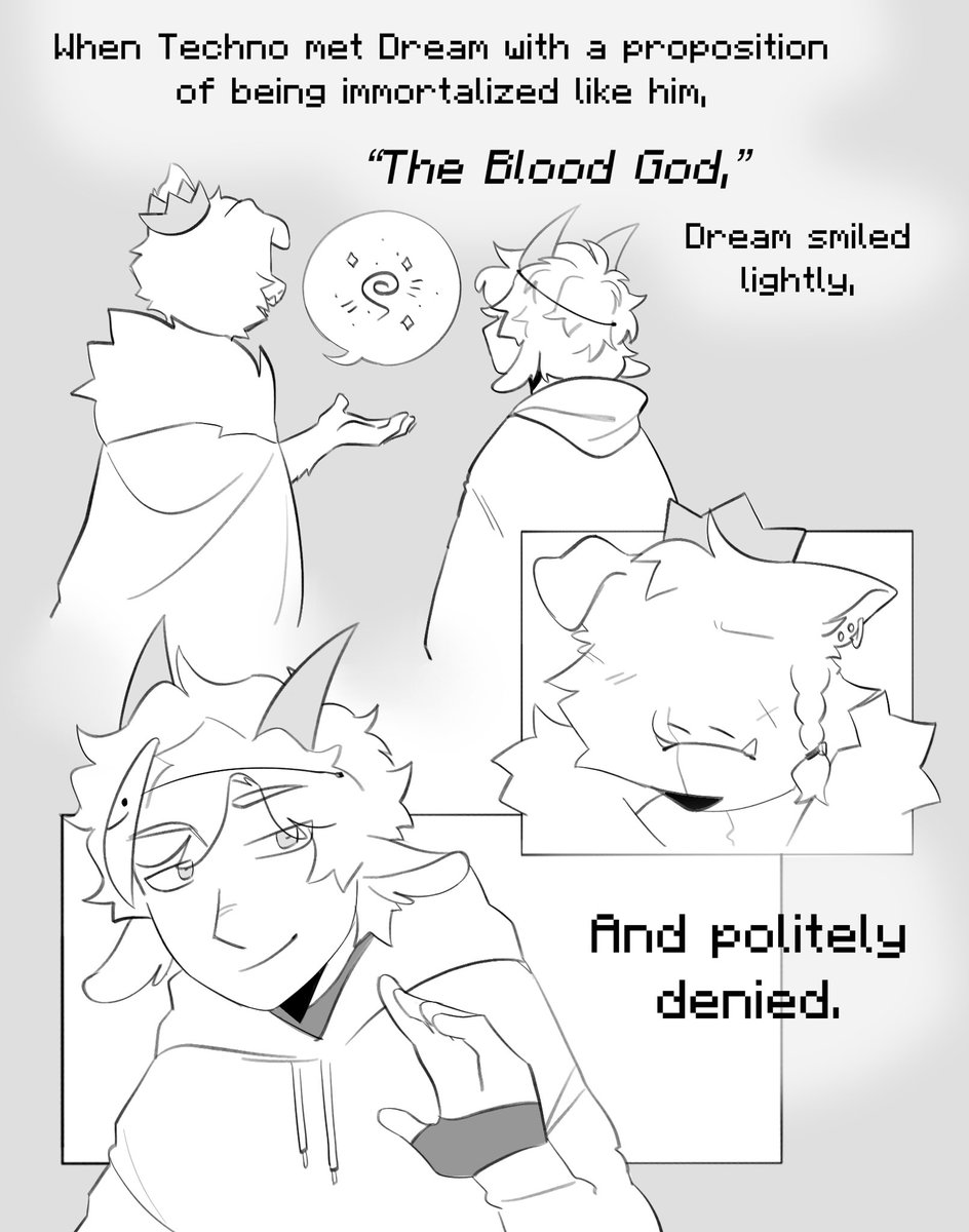 「I've been meaning to make purpled lore fanart oops 」holi-faye 🥄🟩🐷の漫画