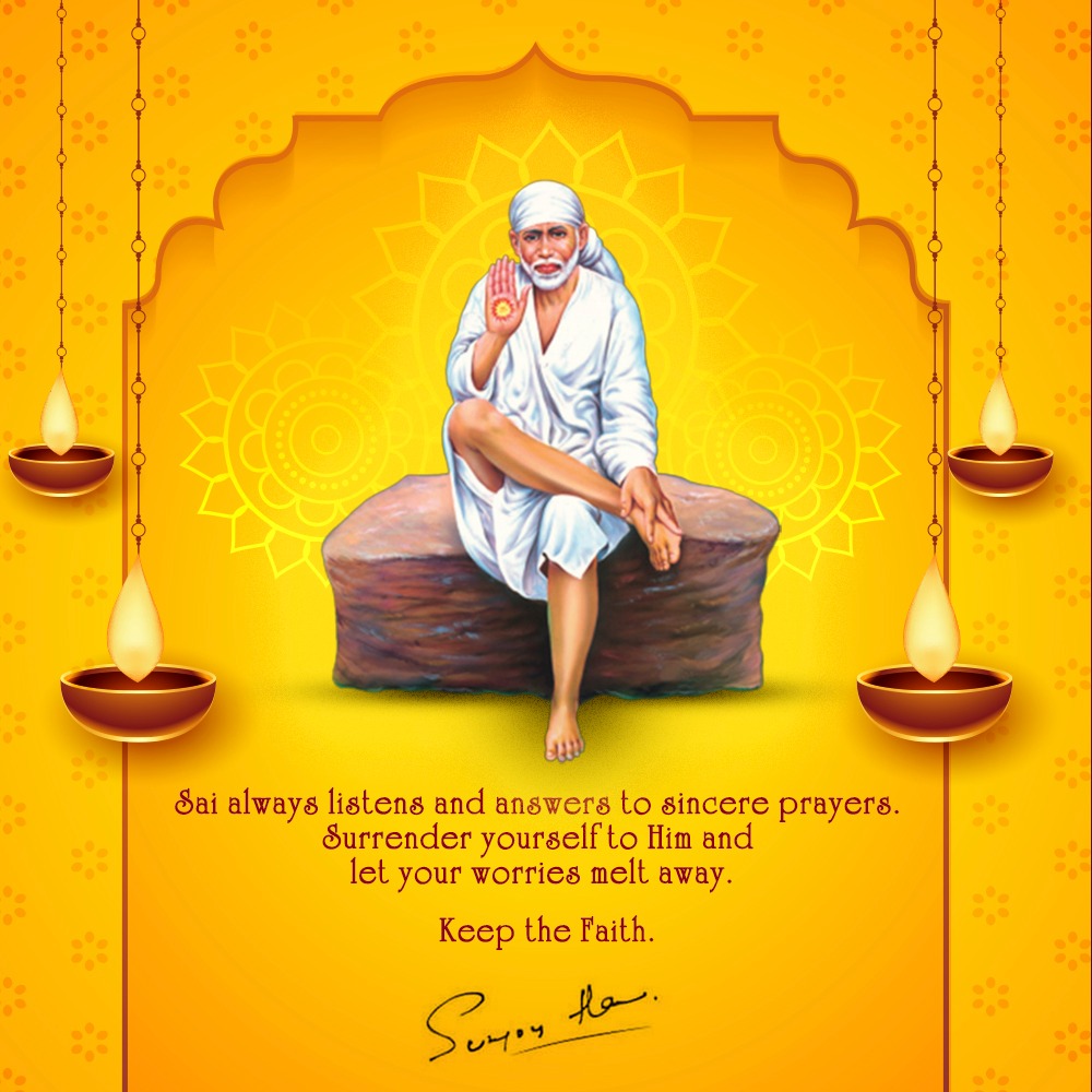 Sai Baba Prayer Surrender