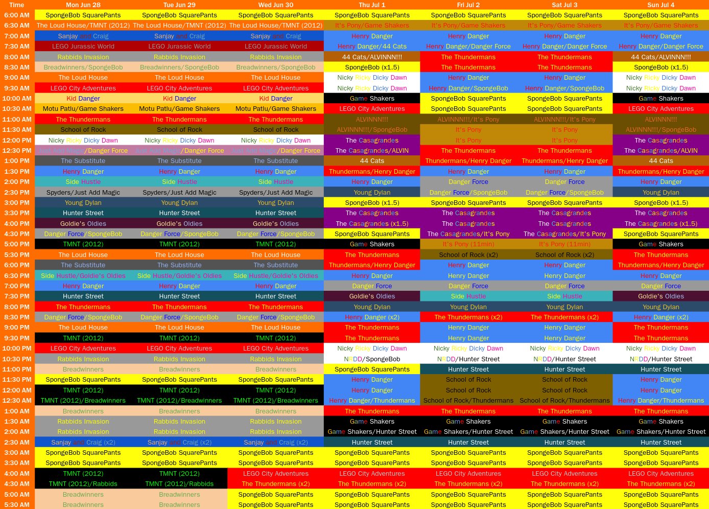 Nicktoons Network Schedule Nextoons: The Nicktoons Film Festival (TV