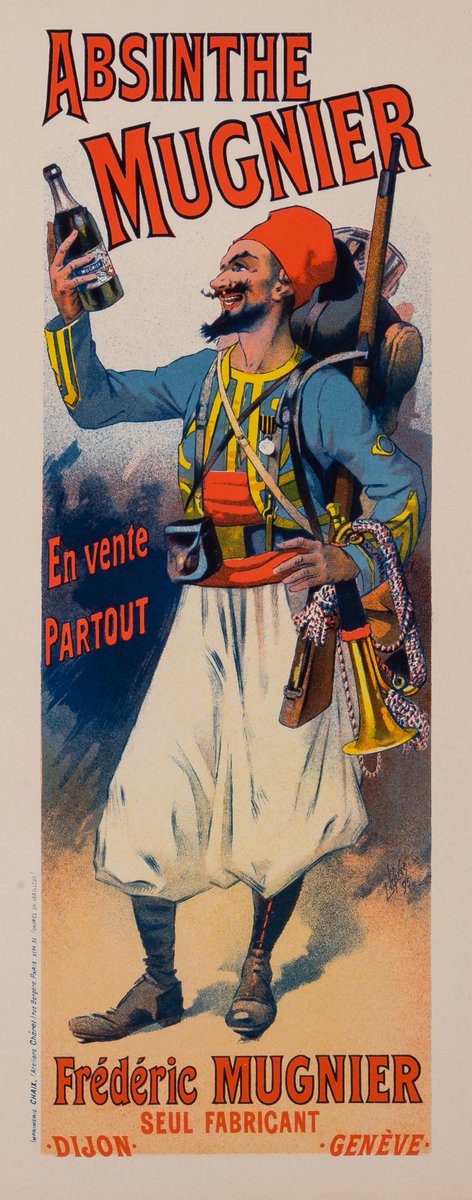 A thread of absinthe posters from France and Switzerland leading up to ...