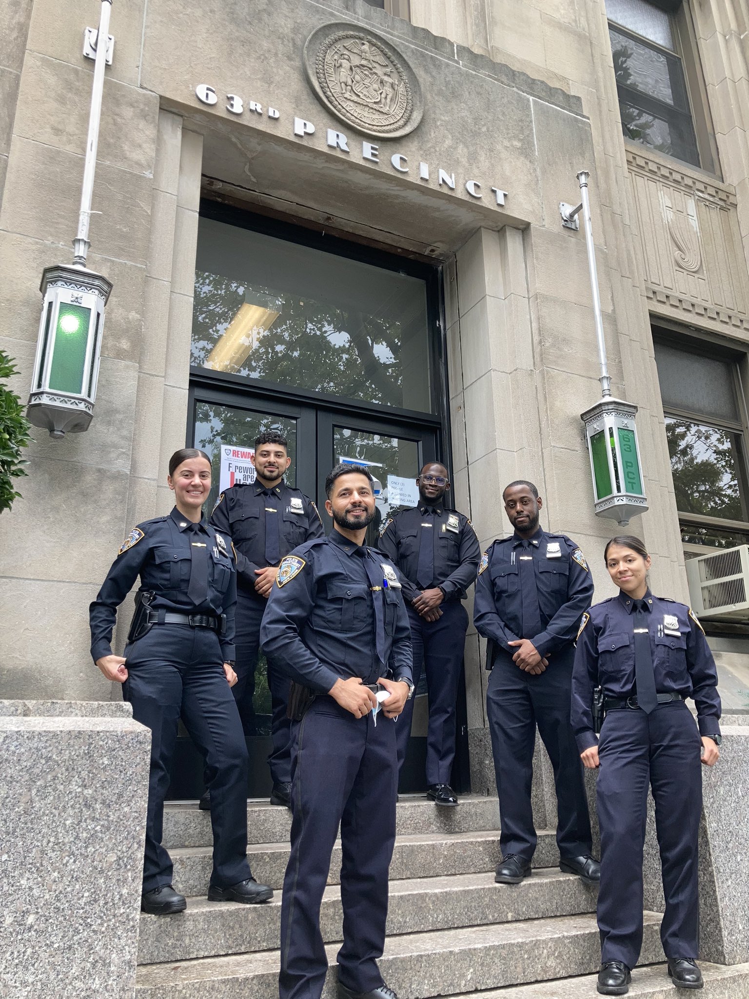 NYPD 63rd Precinct on Twitter: "We would like to introduce our new Police Officers that will be ...