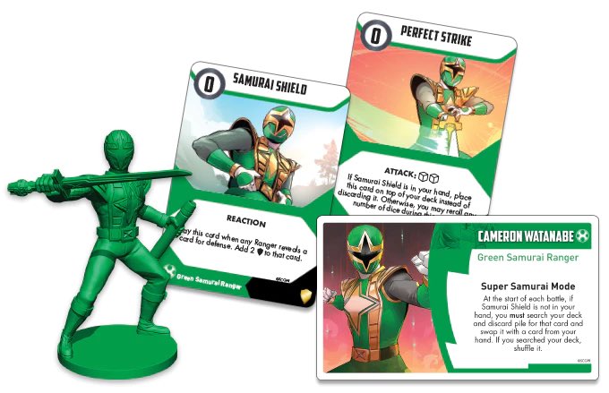 Power Rangers Samurai Cards