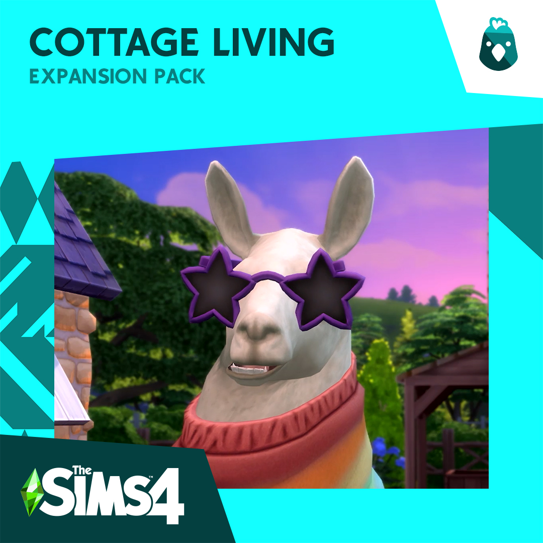 The Sims On Twitter A Llama 🦙 With Alpaca Wisdom On Canning 🥫 Cross Stitching 🪡 And Cottage