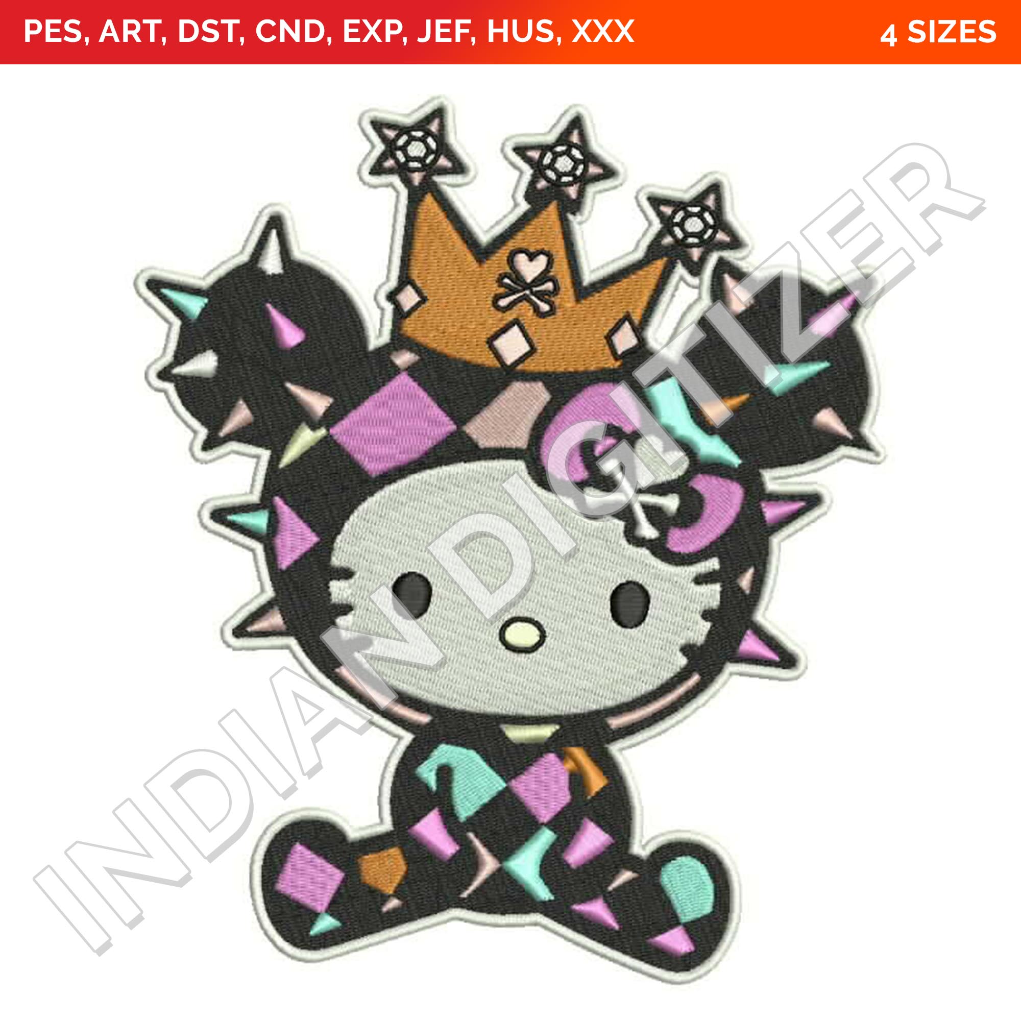 Hello Kitty With Crown