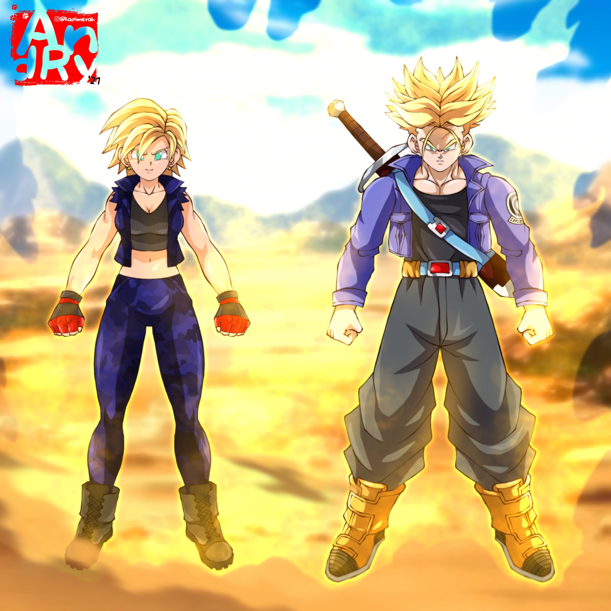 Future Trunks Super Saiyan God