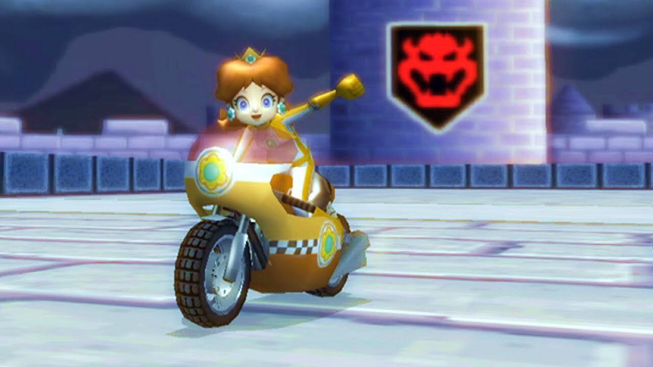 Princess Daisy Mario Kart Wii Bike