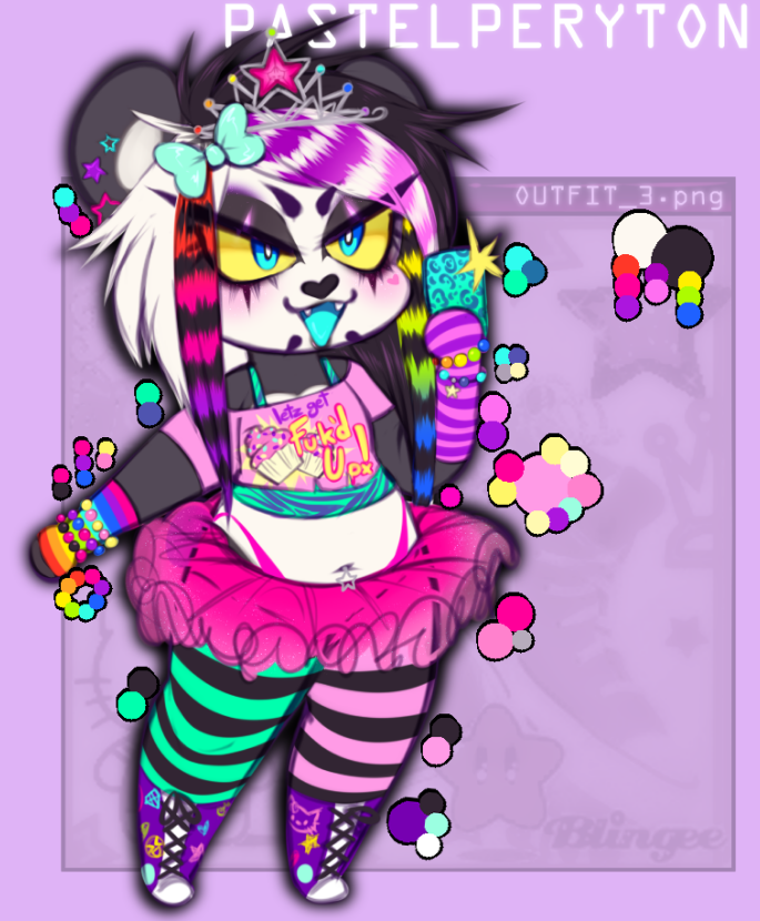 sleepy struggle tweets on Twitter: "slightly updated design + extra outfits for my girl Pixie ...