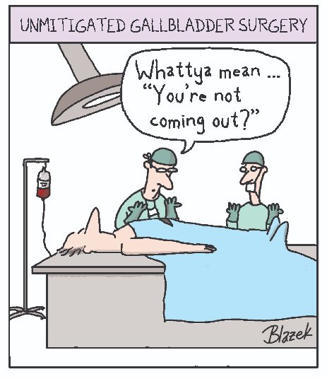 Gallbladder Removal Cartoon