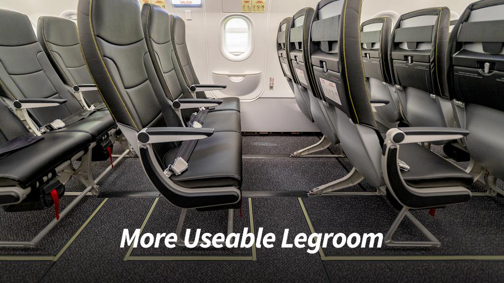 Spirit Airlines Interior