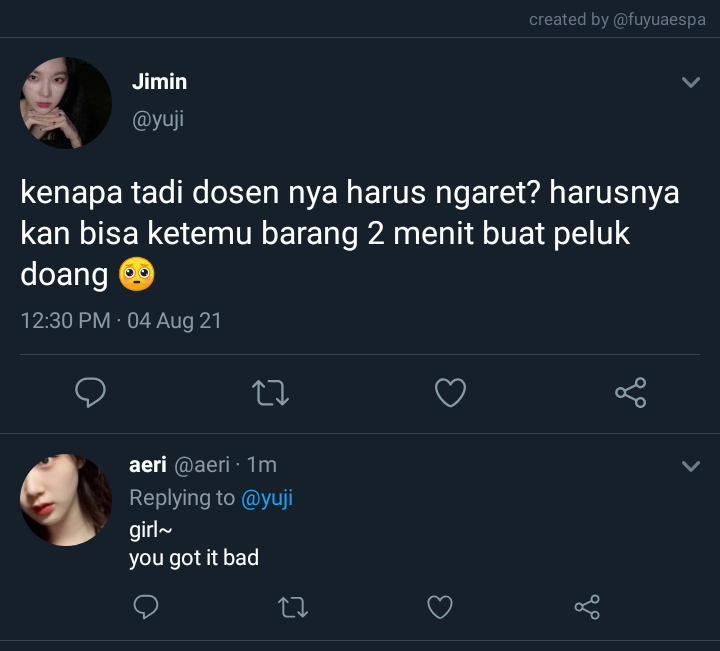 冬 on Twitter: "-20- kenapa coba dosennya pake ngaret ckckck https://t.co/7c0q5YI57f" / Twitter