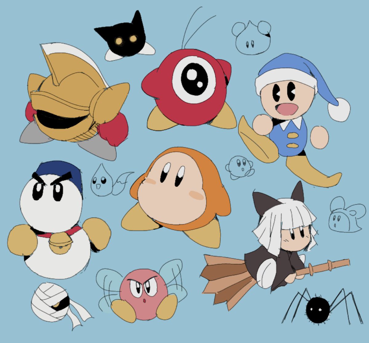 All Kirby Enemies