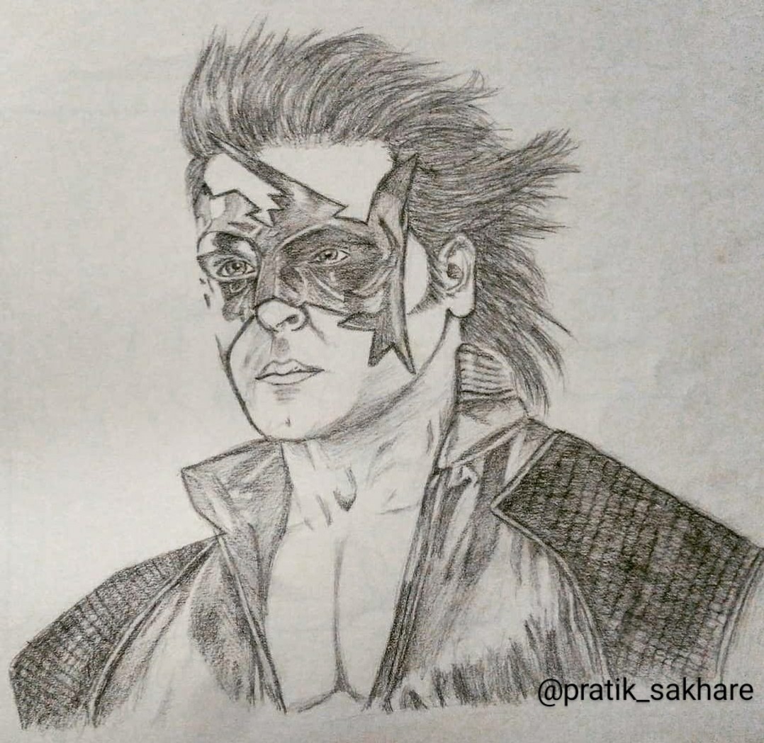 Kid Krrish 3 Drawing