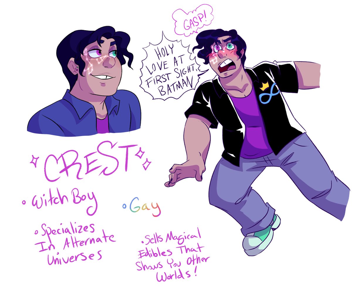 「Meet my newest OC, Crest! #Middleversevi」|BLM ALWAYS Roxy (Commissions ...