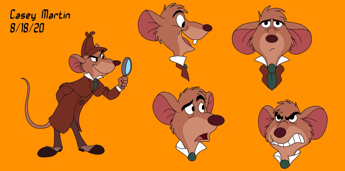 Great Mouse Detective Characters