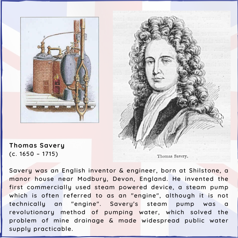 Thomas Savery Steam Engine