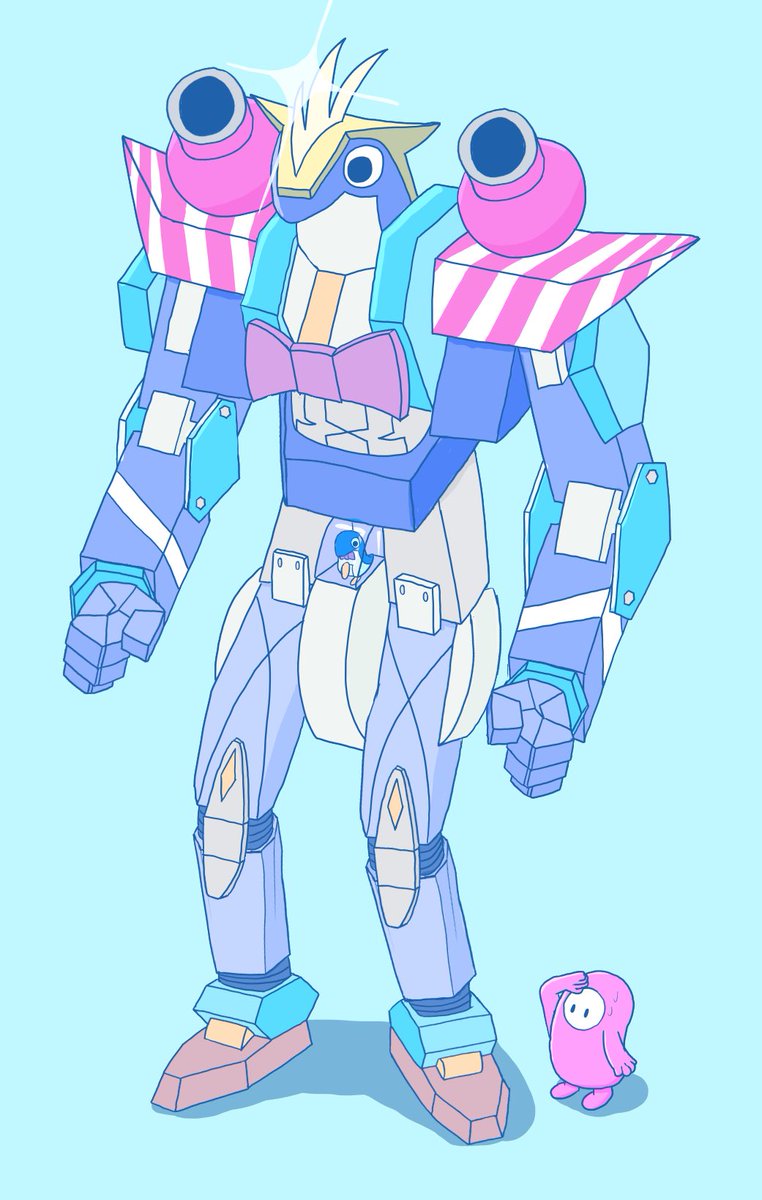 「Super Bert #fallguysart #FallGuys 」|城迦楽 L8のイラスト