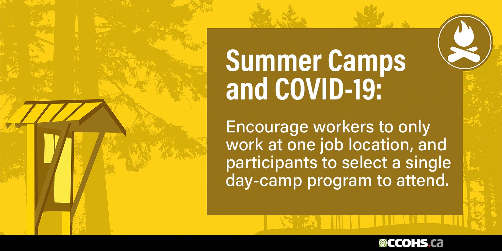 CCOHS on Twitter: "This year, summer camps may look a little different ...