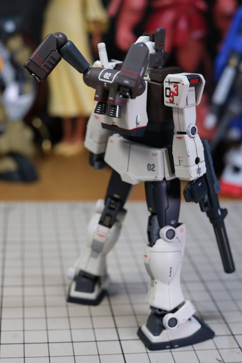 丁猫😾 on Twitter: "#ガンプラ #ガンプラ好きと繋がりたい RGM-79V GM Night Seeker RGM-79V ジム・ナイトシーカー 機動戦士ガンダム THE ...