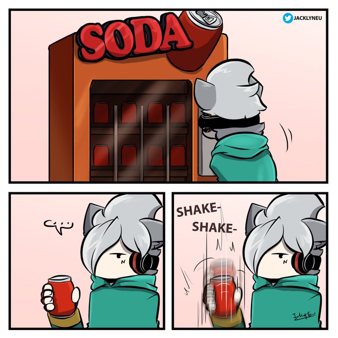 The Oc's ; How to drink soft drink ... | Jacklyn Eu さんのマンガ | ツイコミ(仮)