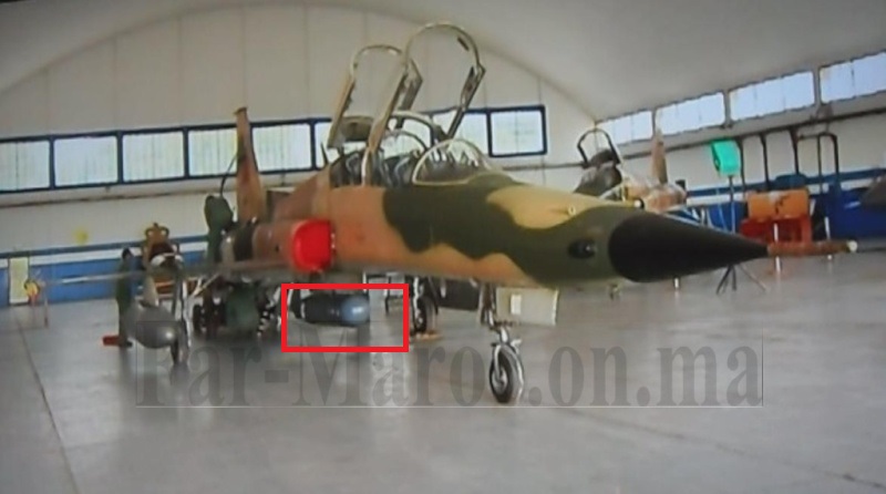 alex on Twitter: "Royal Moroccan Air Force F-5 fighter jet with a mounted underneath Litening ...