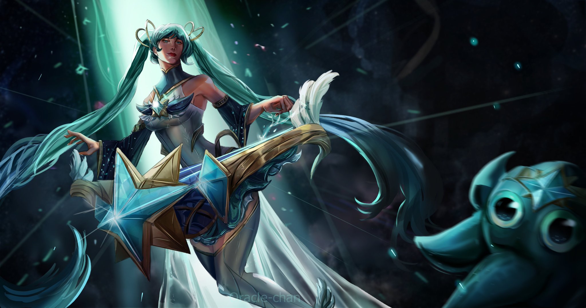 Sona League Of Legends Splash Art