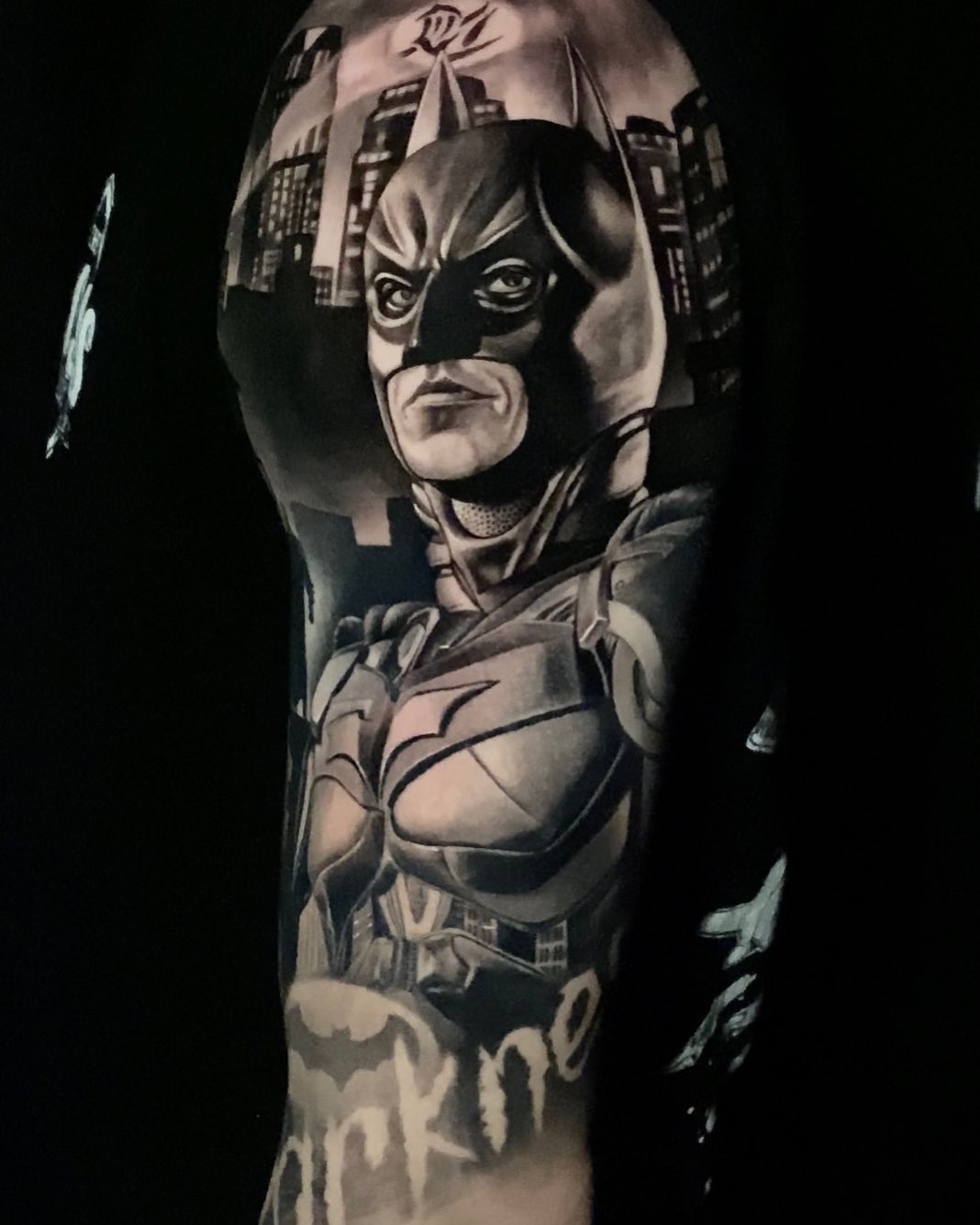 Batman Arm Tattoos