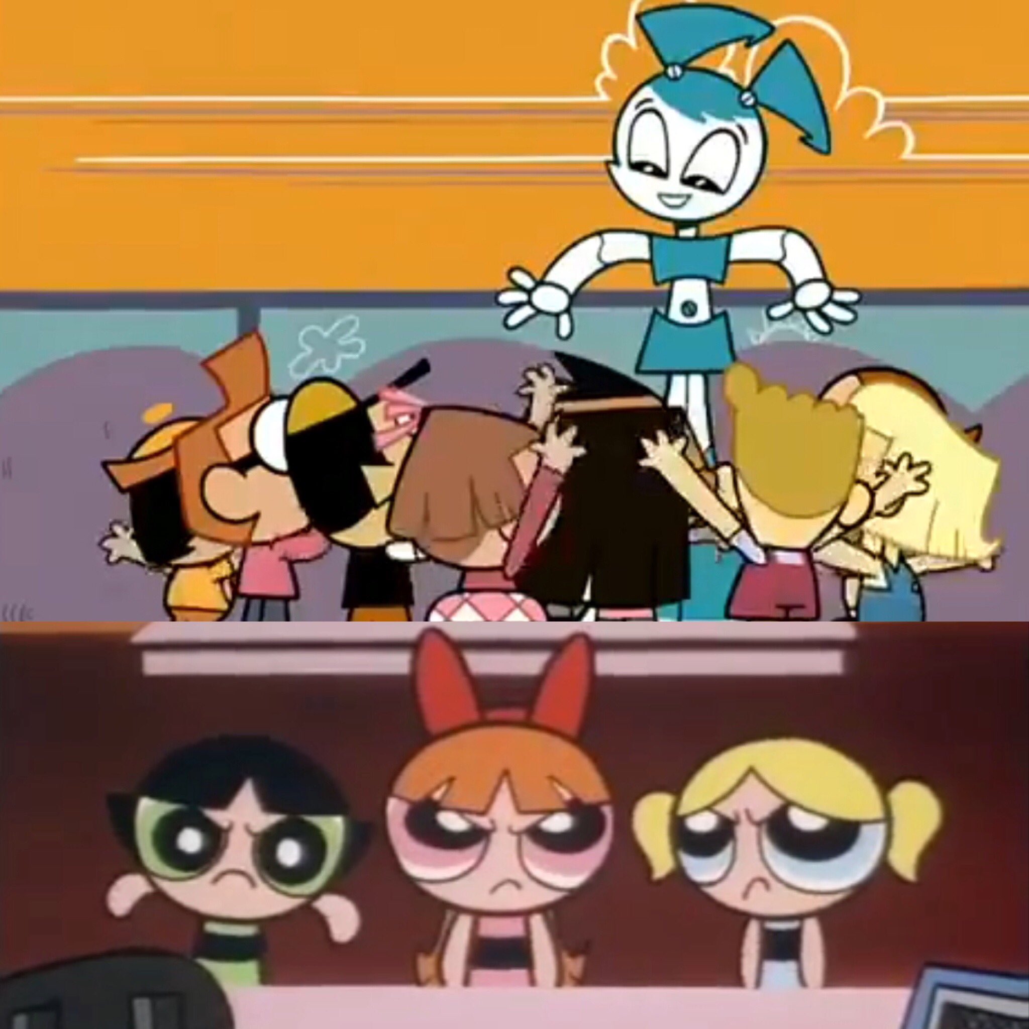 My Life As A Teenage Robot Powerpuff Girls