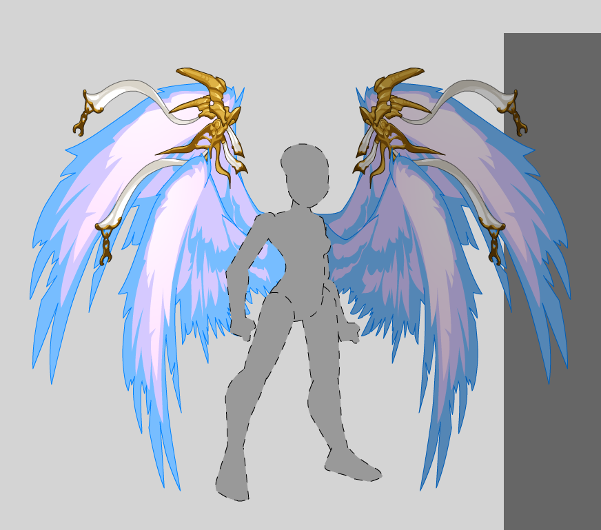 Anime Base Female Wings